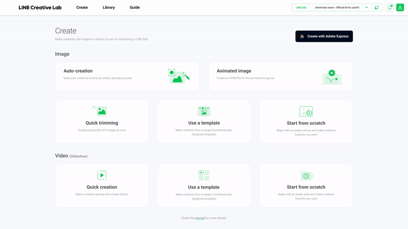 Improvements to account selection, the image editor workspace, and the ...