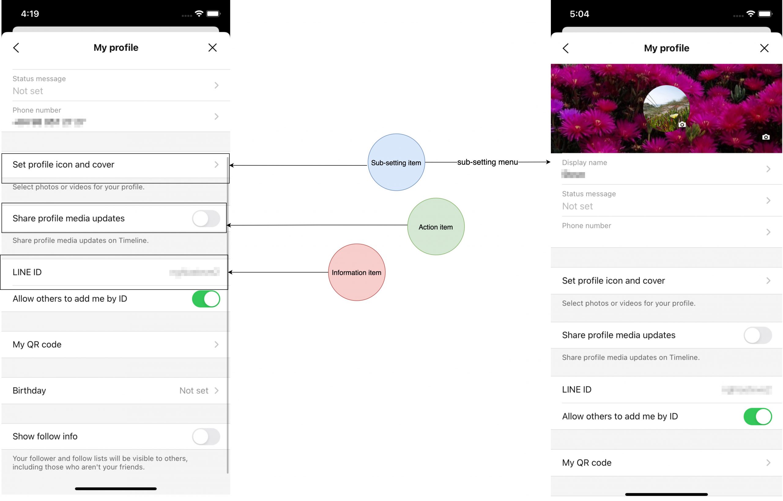 How we added settings searching to the LINE app