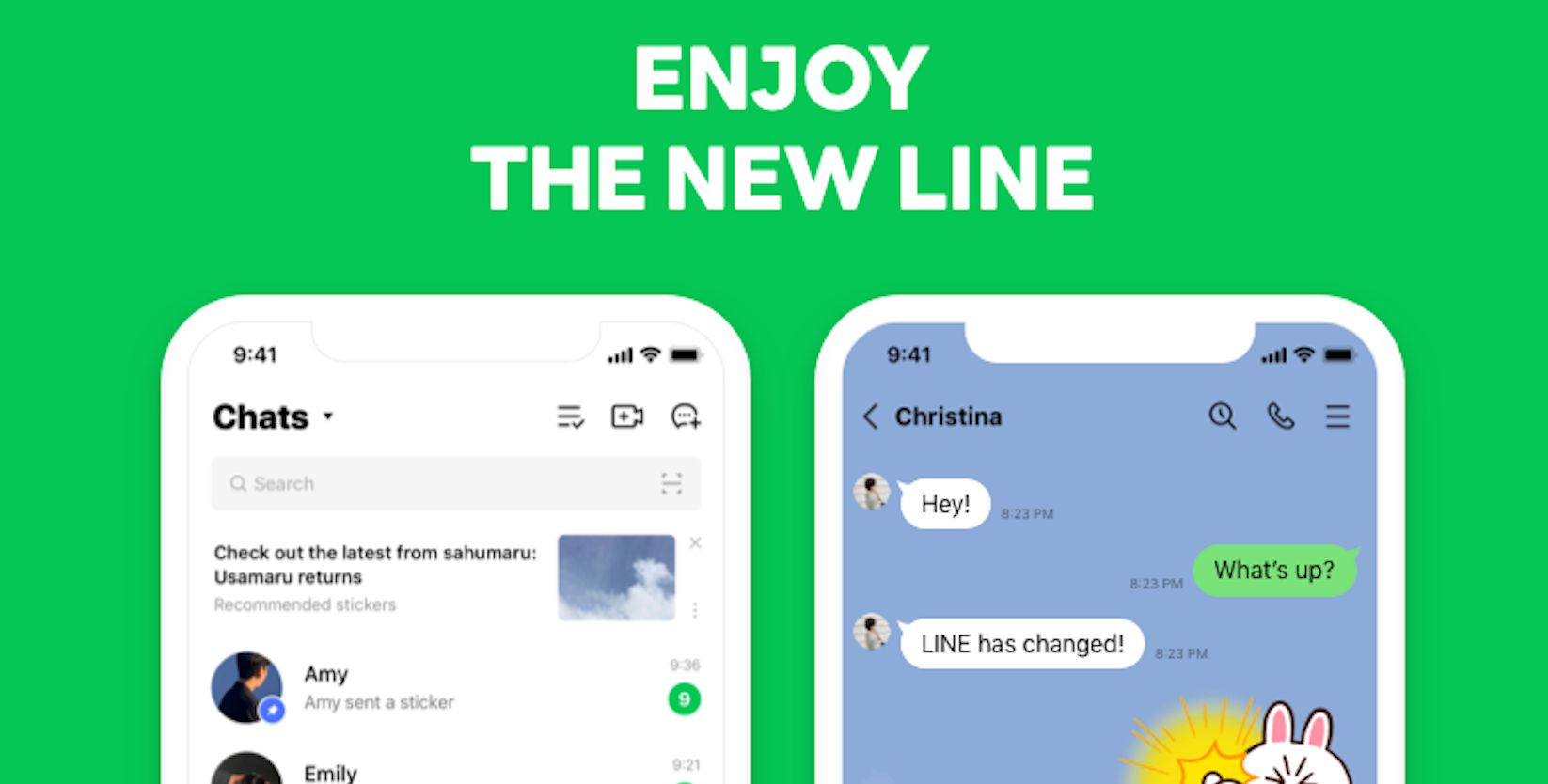Introducing the First LINE App Redesign | LINE Corporation | News