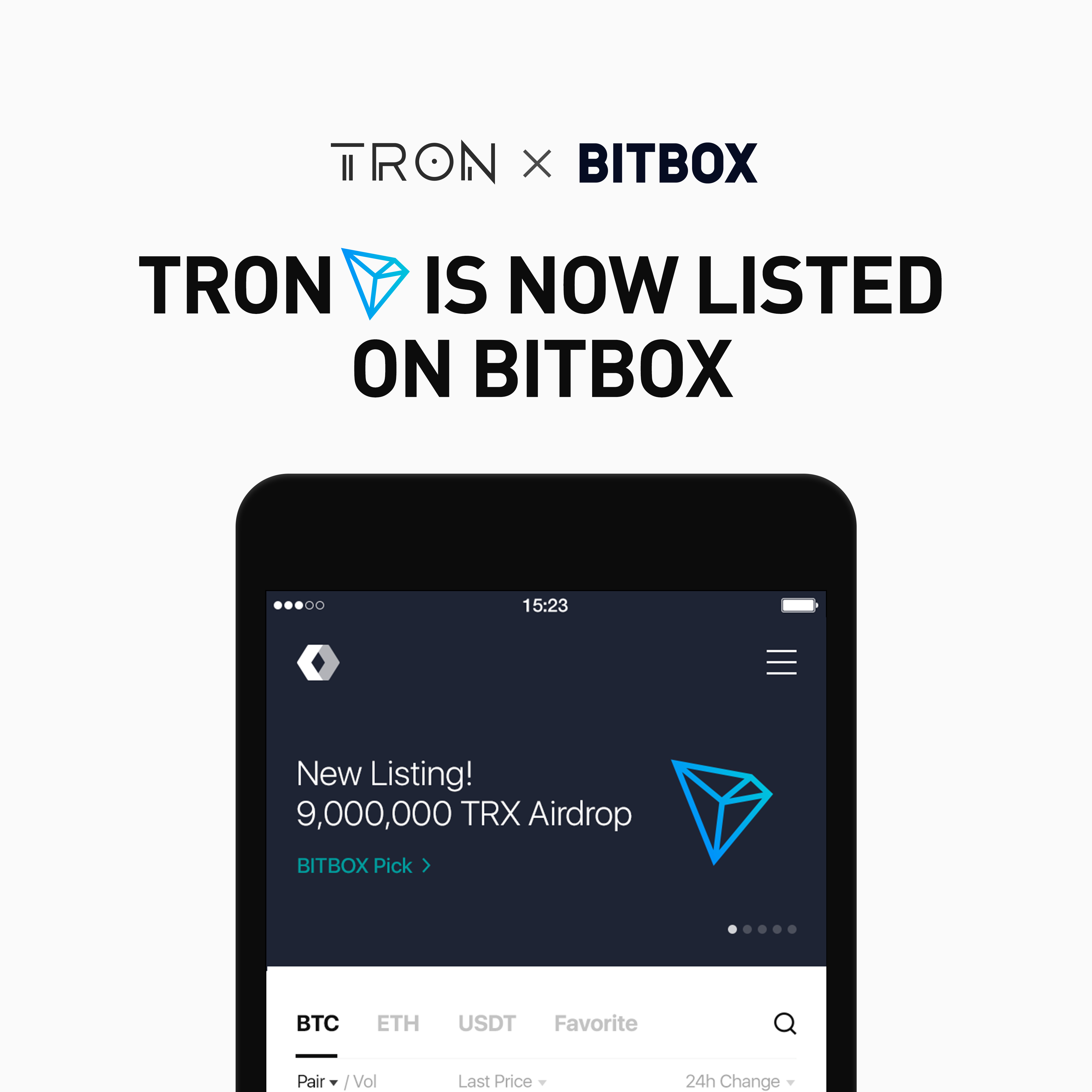 LINE持續拓展加密貨幣業務 加密貨幣交易所BITBOX宣布波場幣TRON（TRX）上線 | LINE Corporation | 新聞