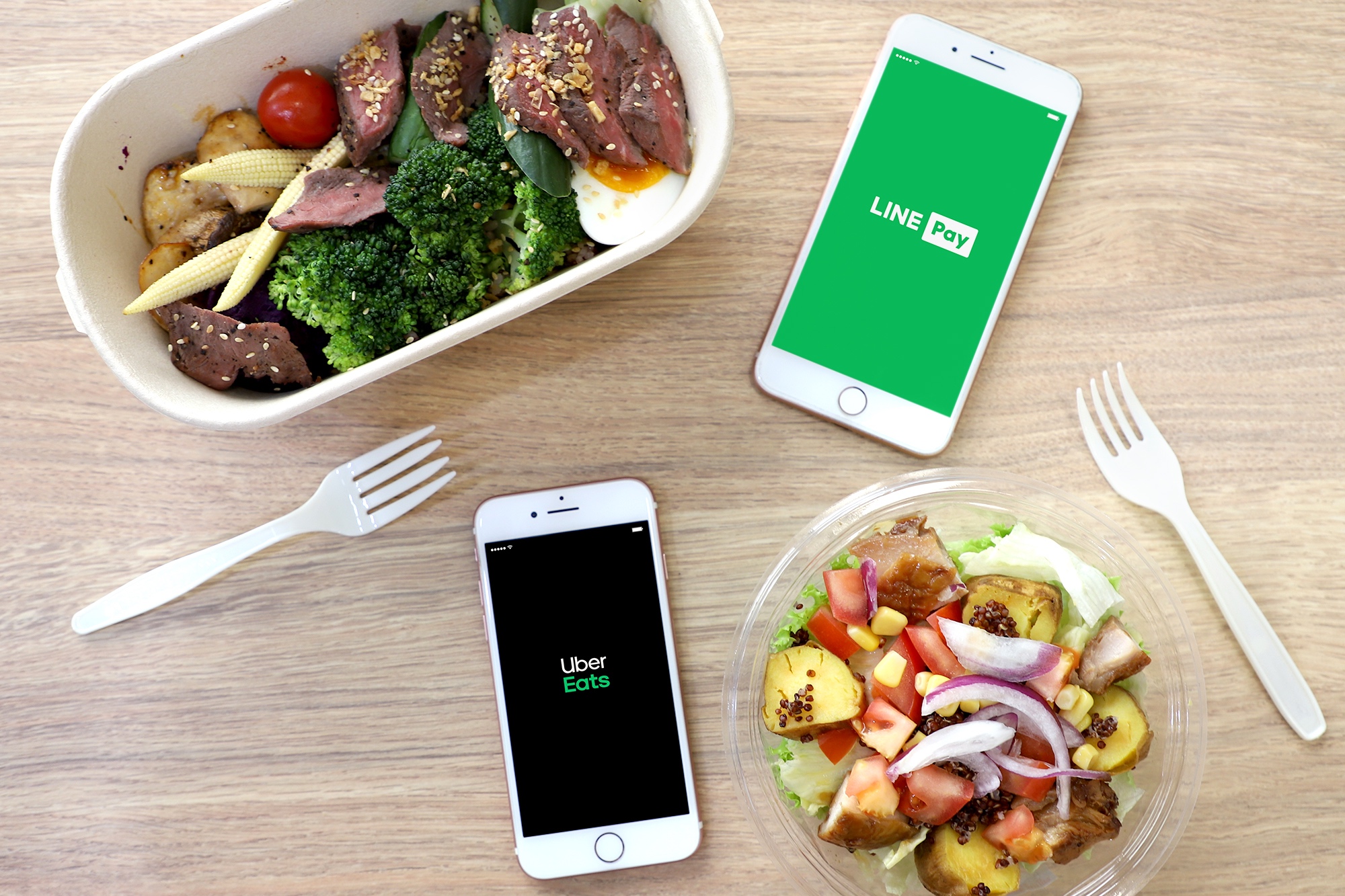 用LINE Pay來點Uber Eats 免海外交易手續費 新戶首購最高享21%回饋 | LINE Corporation | 新聞