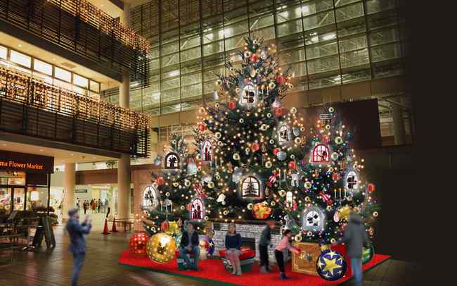 クリスマスライブやキャンドルナイト、マーケットなどイベントが満載。たまプラーザで「TERRACECHRISTMAS～I’mHome!～」が開催（OZmall（オズモール））