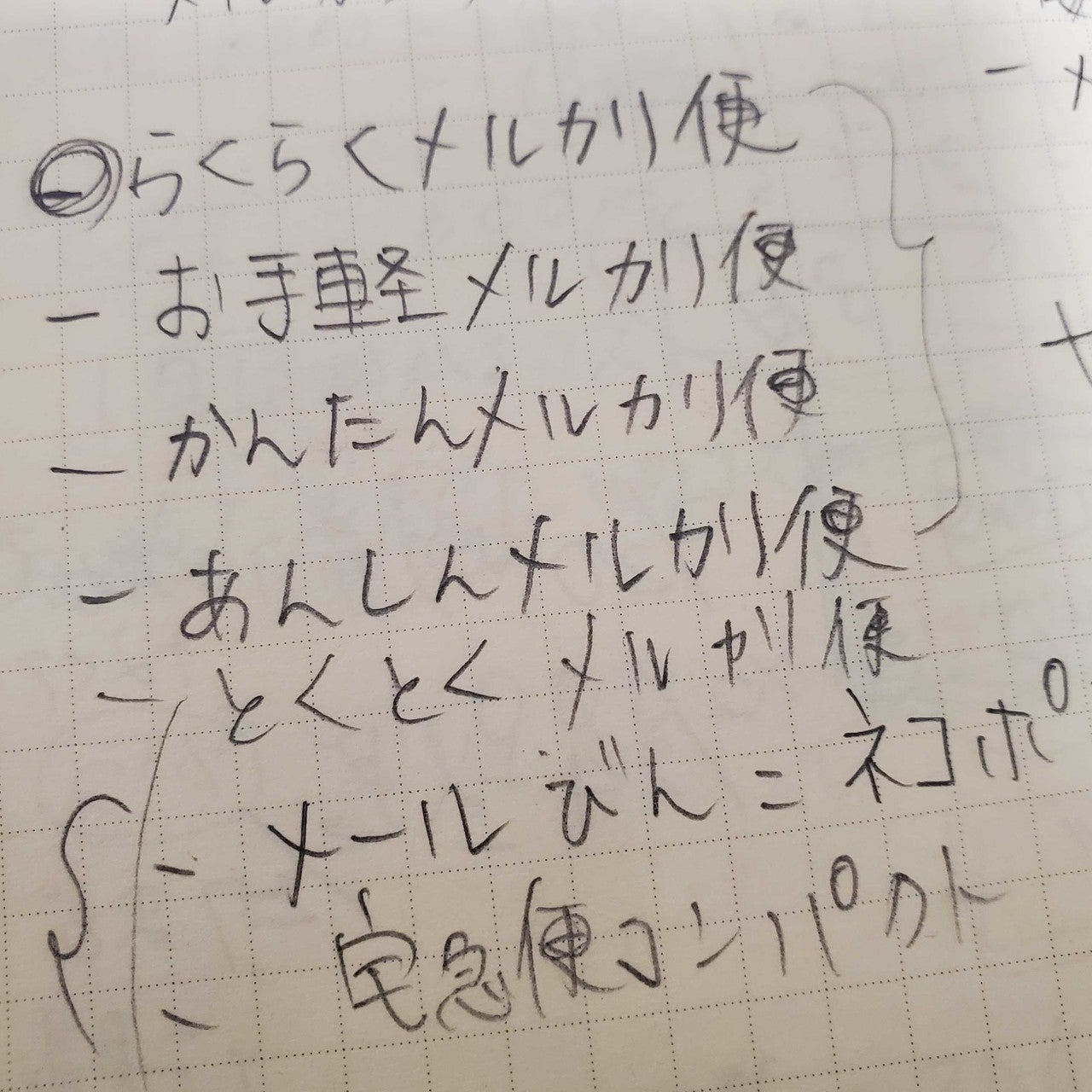 メルカリへ6年越しの最後のラブレター（note）