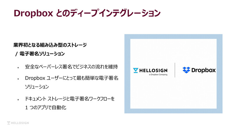 Dropboxと統合できる電子署名サービス「HelloSign」国内提供開始（アスキー）