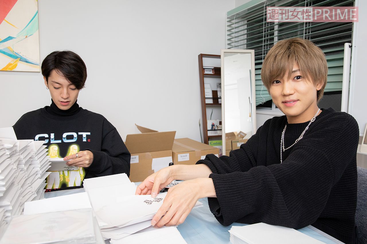 7ORDER projectの“CD梱包作業”現場に密着（週刊女性PRIME）