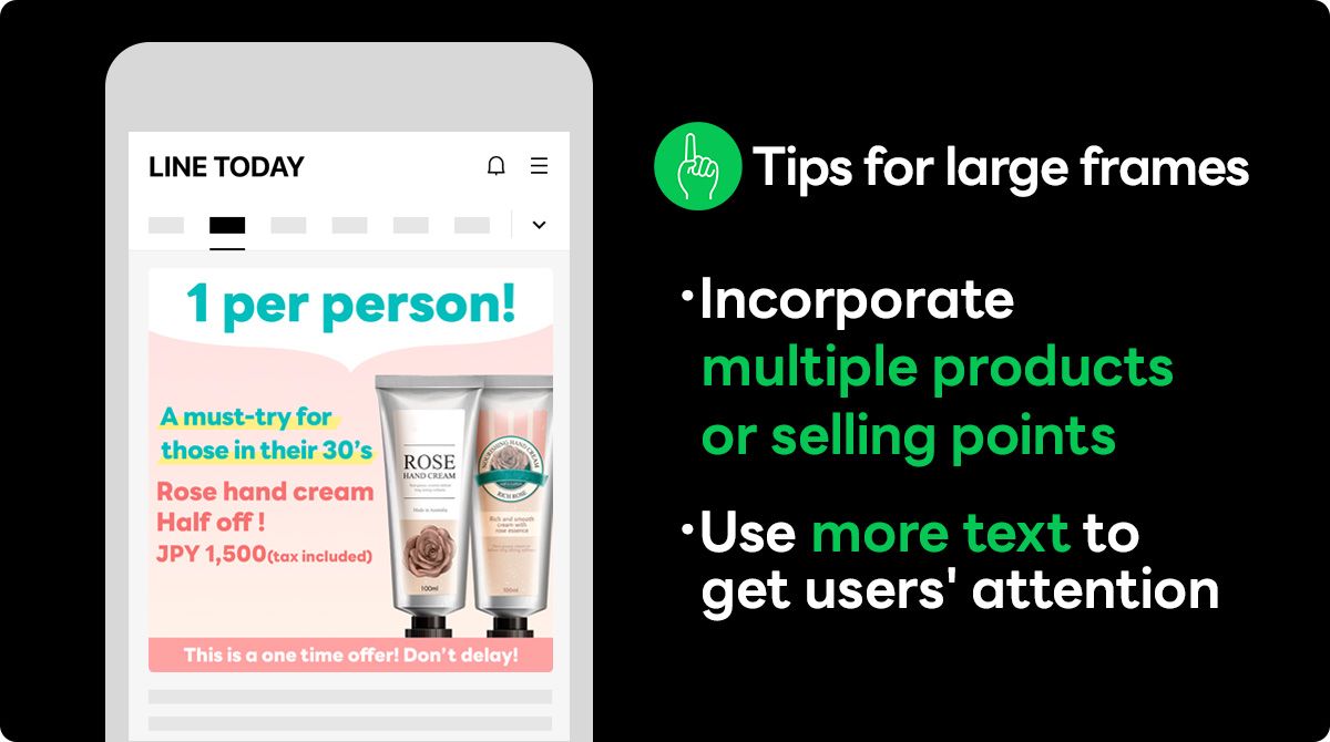 About selectable ads and how to use them in your creatives